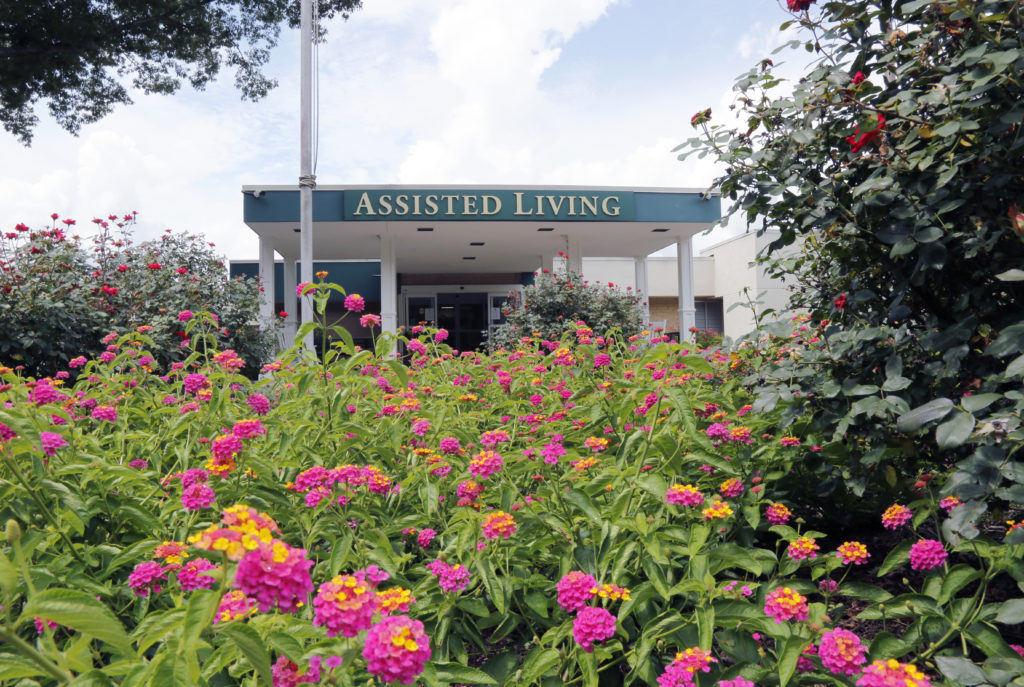 assisted-living-entrance-with-garden_50268927136_o | Lucy Corr